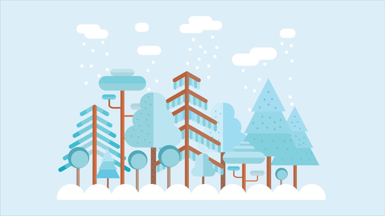 How to Create a Flat Winter Scene in Adobe Illustrator