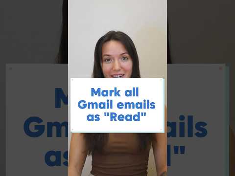 How to Mark All Emails as Read in Gmail✅