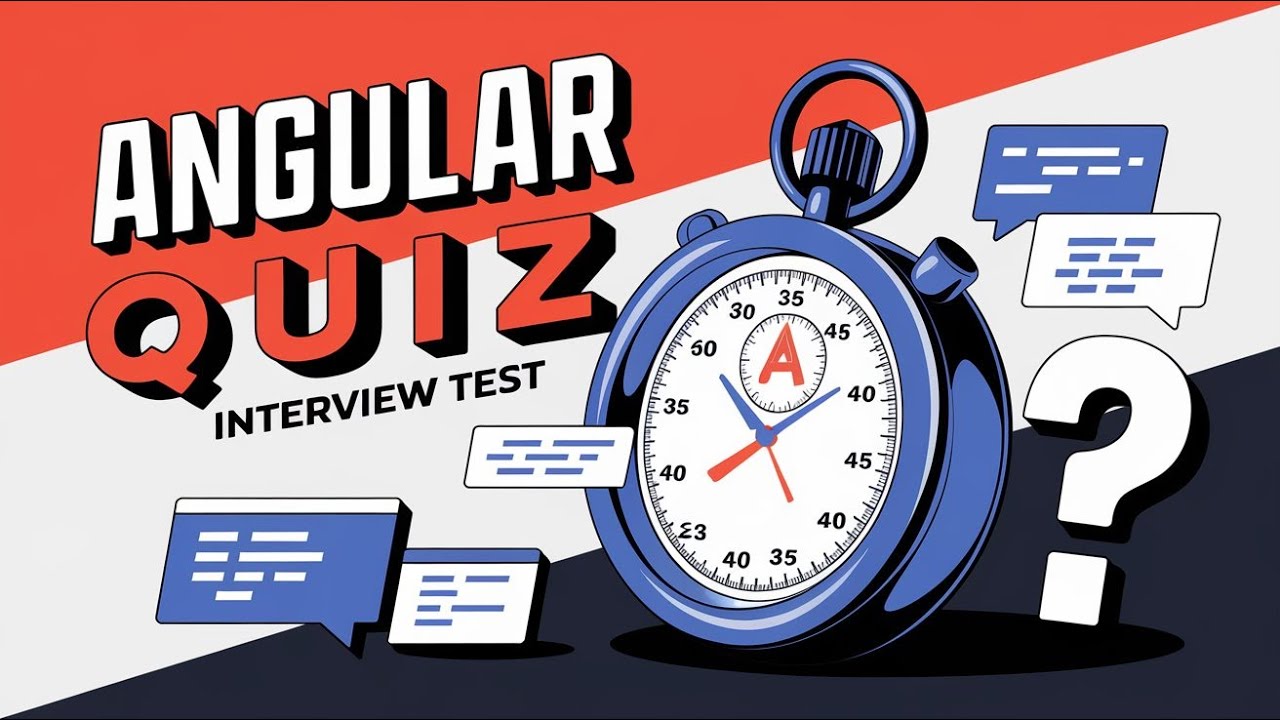 🔥 CAN YOU REALLY PASS AN ANGULAR INTERVIEW TEST ?  FIND OUT! 🚀