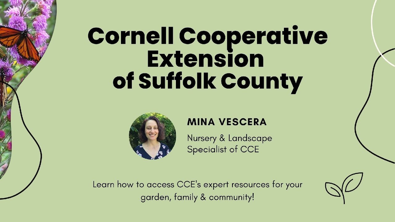 How to Access the Expert Resources of Cornell Cooperative Extension