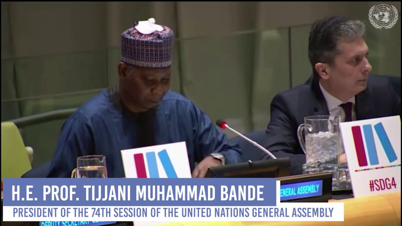 #EducationDay High-Level Interactive Dialogue on #SDG4