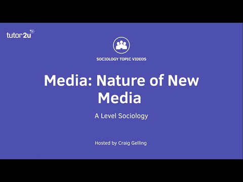 AQA A-Level Sociology | The Media | Nature of New Media