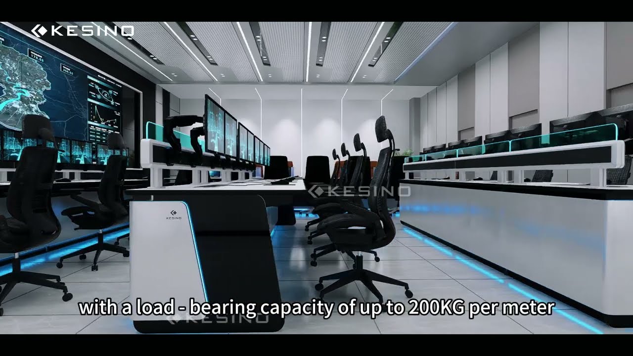 KCB Control Center Project | Smart Control Room Console Design