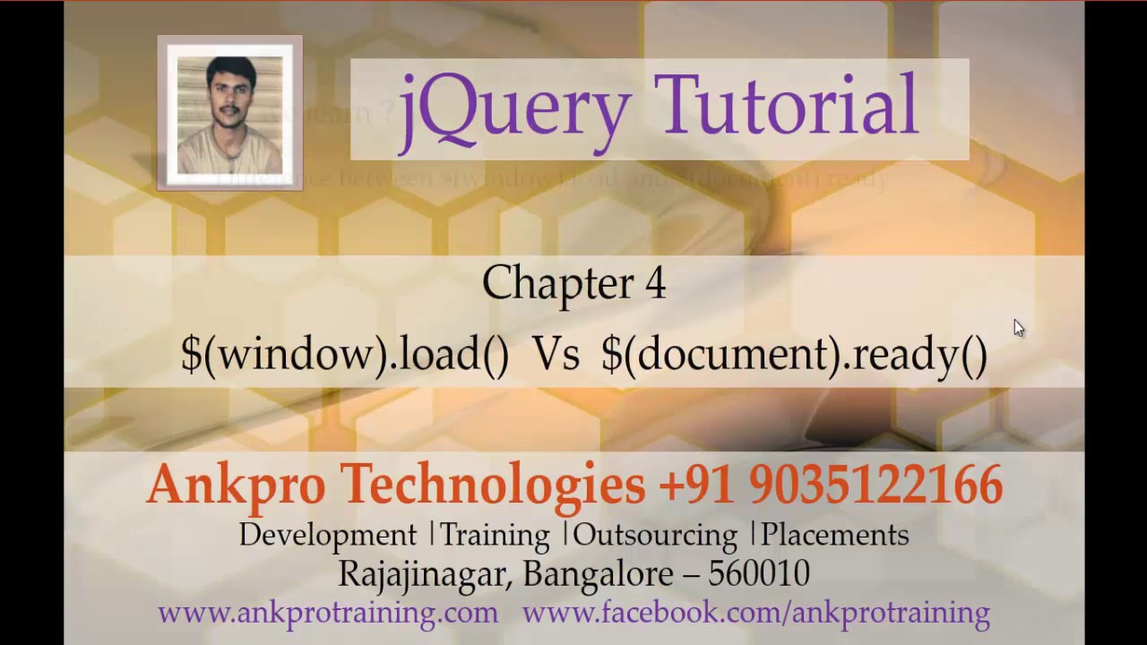 jQuery 4 - Difference between $(window).load() and $(document).ready()