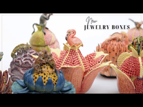 Pascoe Gallery | New African Flora & Fruit Jewelry Boxes