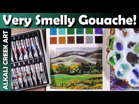 Reviewing KINGART GOUACHE - is it any good? ...and an update on the Arrtx Gouache!