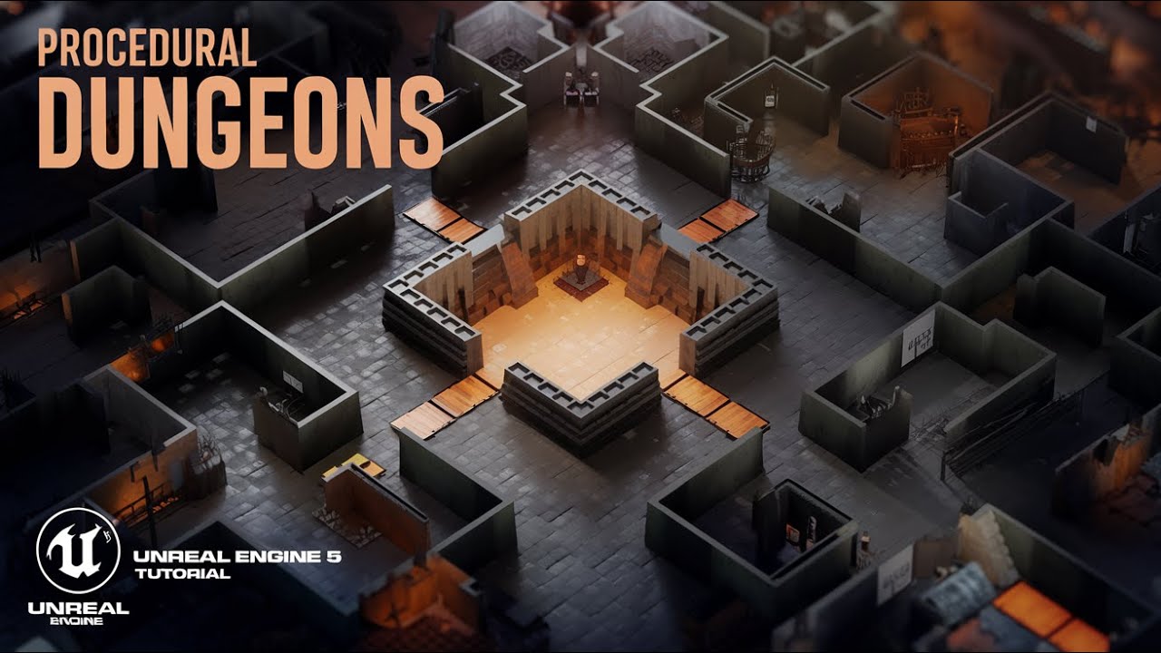 Create Procedural Dungeon Systems in Unreal Engine 5 – Ultimate Guide!