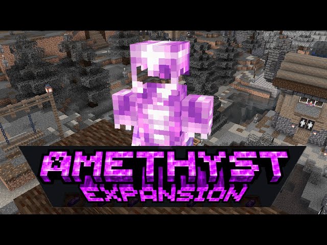 Amethyst Armor and Tools - expansion DP Minecraft Data Pack