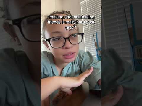 pov: post grad life is lonely but ...