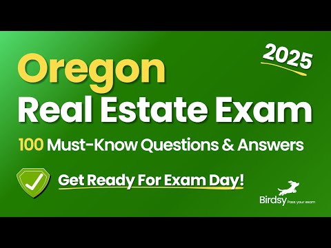 🔥 Crush Your Oregon Real Estate Exam with This 100-Question Review!
