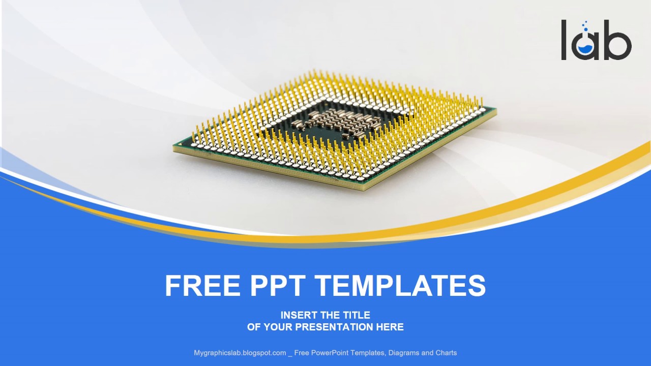 CPU Chip | PPT Design