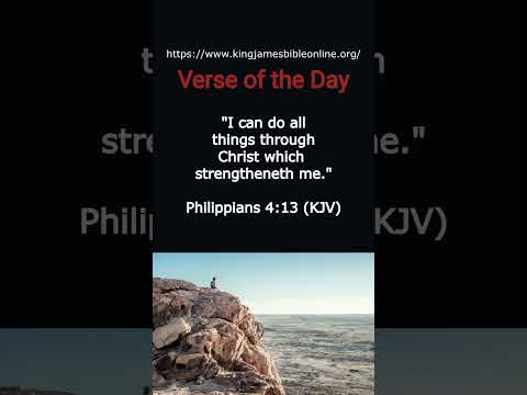 Verse of the Day 24/04/24 (KJV)