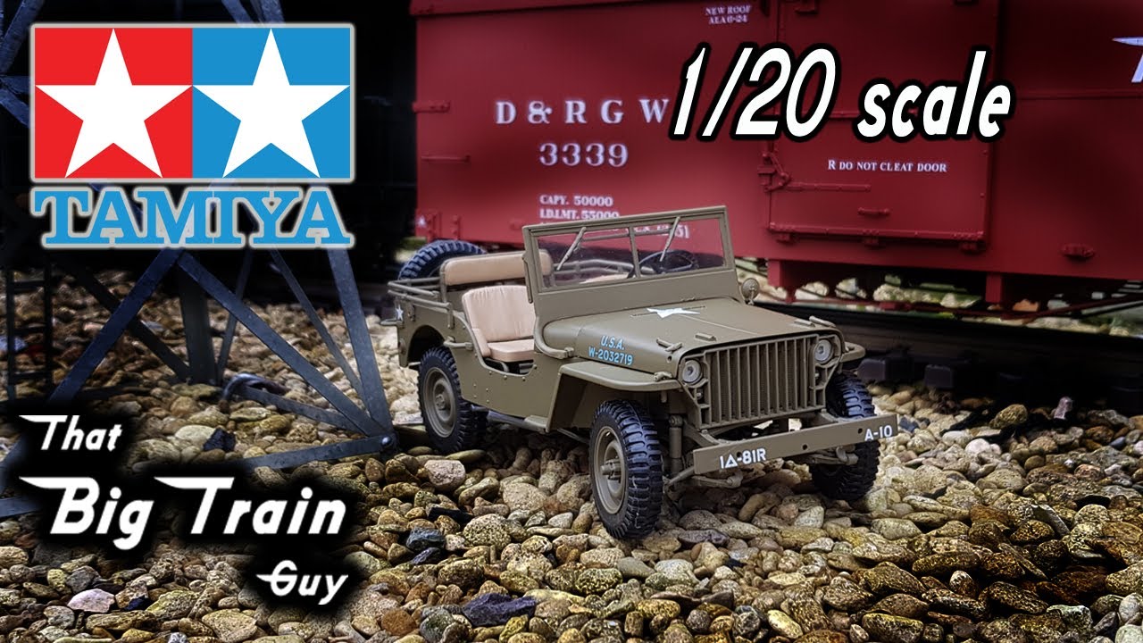 Tamiya 1:20 scale JEEP - Collector's Club die-cast model
