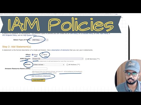 AWS IAM policies - Walk through step by step guide
