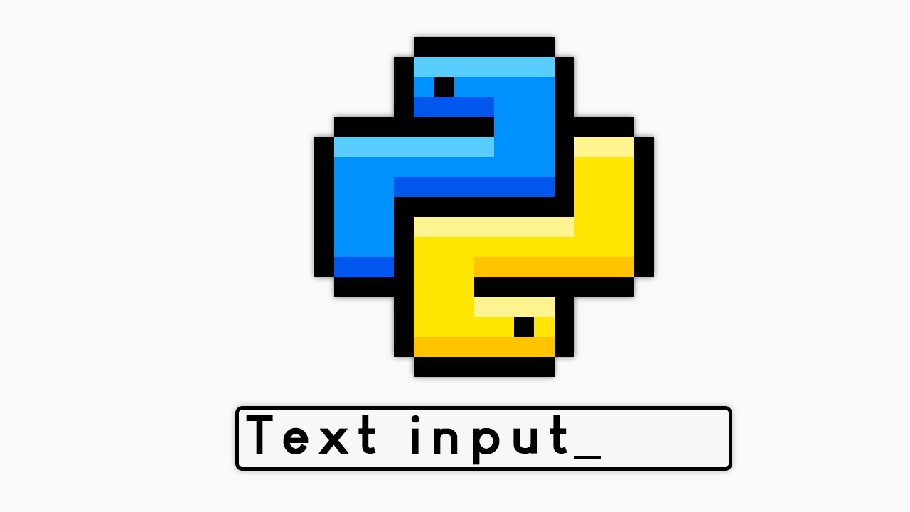 Python / Pygame tutorial: Getting text input