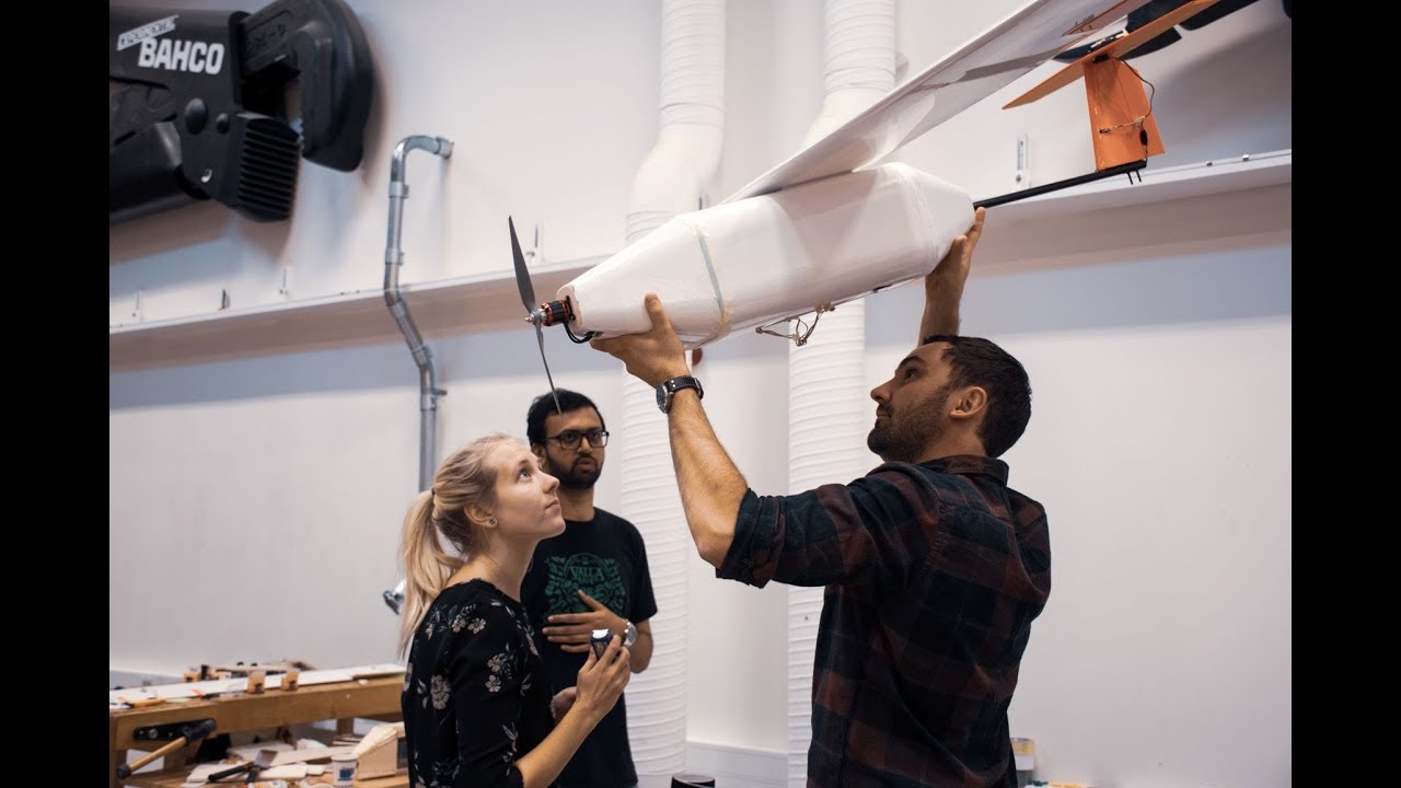 Master’s in Aeronautical Engineering at Linköping University: LiU students test-fly aircraft models