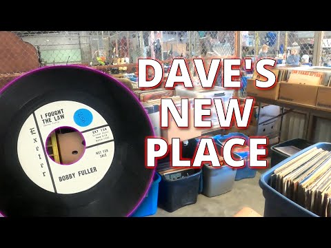 Checking out Dave's new empire! Finding vinyl records in antique stores, thrift stores, and more!