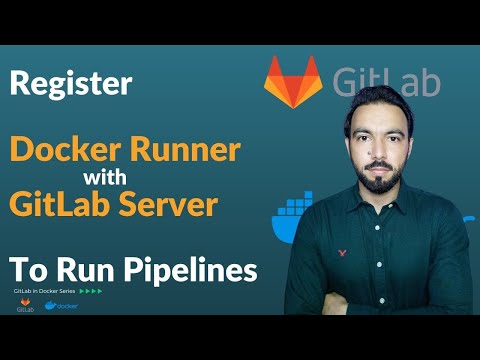Register Docker Runner/Executor with GitLab Server to Run Pipelines