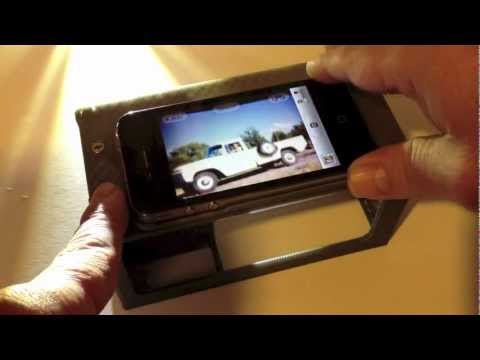 35mm Slide Copy Stand for Smart Phones by mdavey - Thingiverse