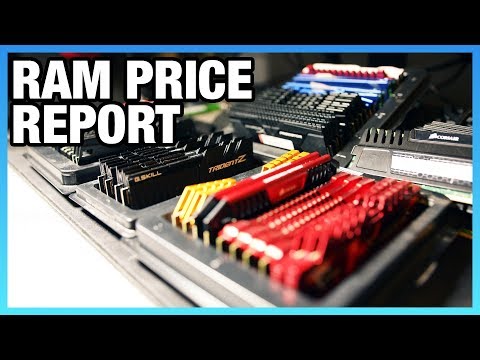 RAM Price Report: 5 Years of Data | DDR4 Same Price as Launch