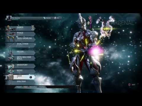 WARFRAME: Lost in the menus?! He's some help...(Mod Cards)