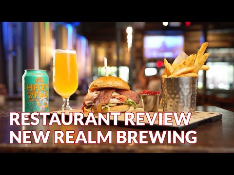 Restaurant Review - New Realm Brewing | Atlanta Eats