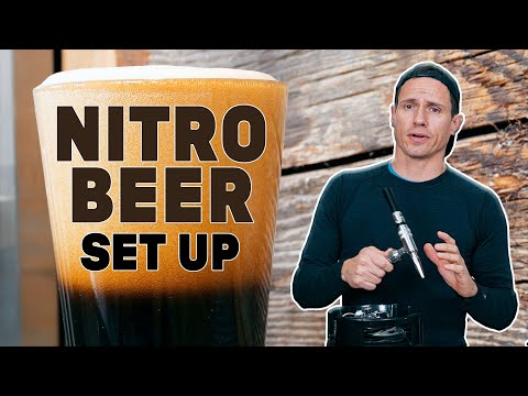 How to Serve Nitro Beer at Home | Nitrogen Homebrew Tap System | Complete Guide