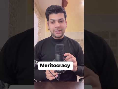 What is Meritocracy ? #meritocracy