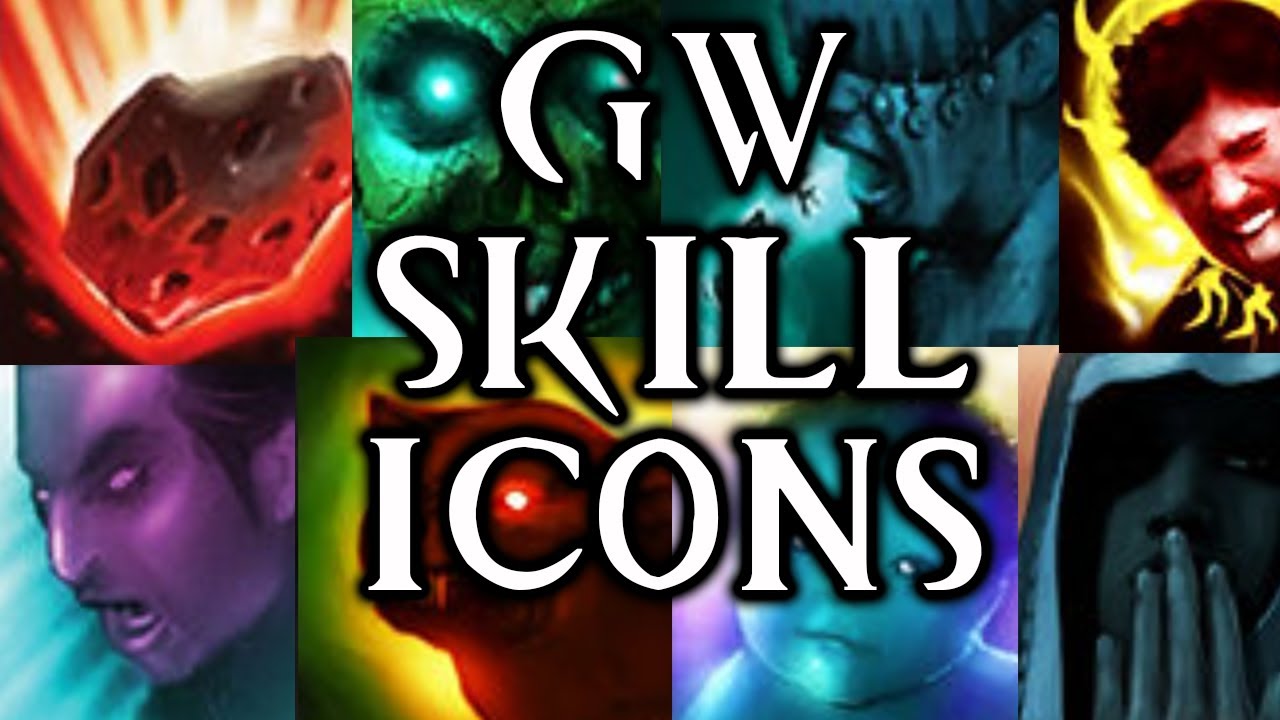 Guild Wars Skill Icons in High Resolution* [1200+ Skills] - All 10 Professions