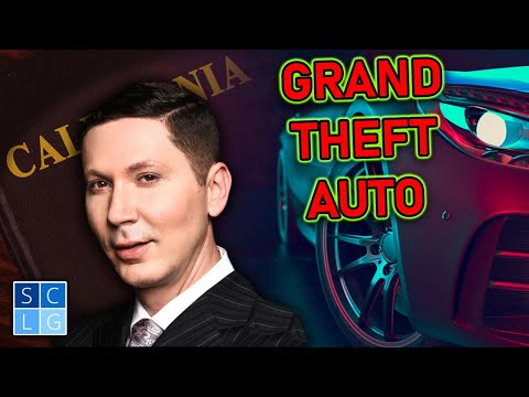Fighting charges of "Grand Theft" in California