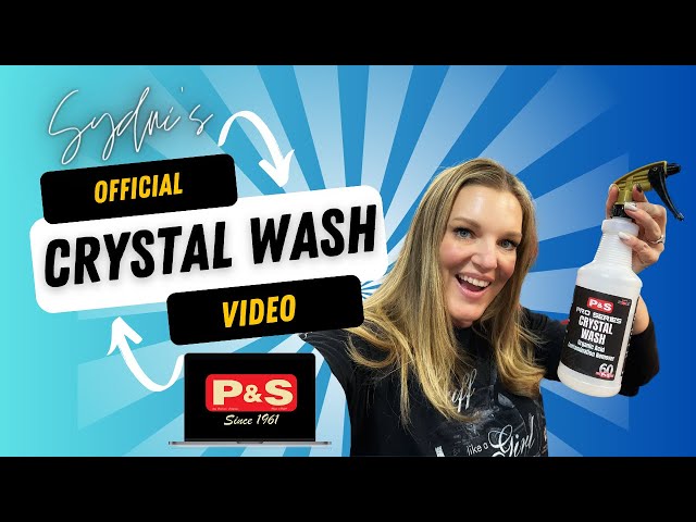 DSI Automotive - P&S Crystal Wash - Labeled Spray Bottle - 32oz