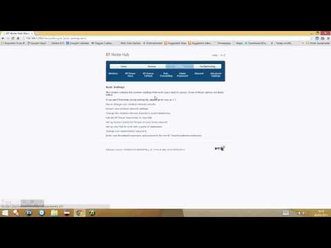 How to change Wi-Fi settings on BT Home Hub 3