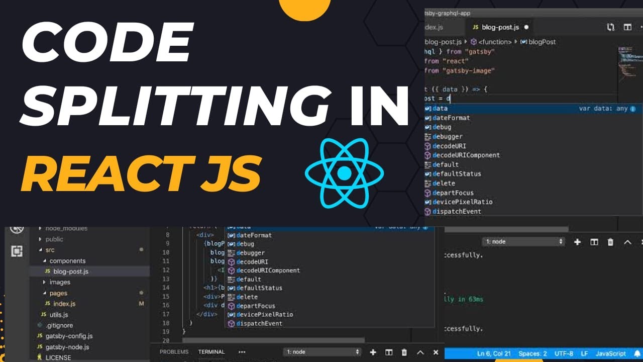 Code splitting in React JS | Lazy Loading | Optimize React | React advance concept