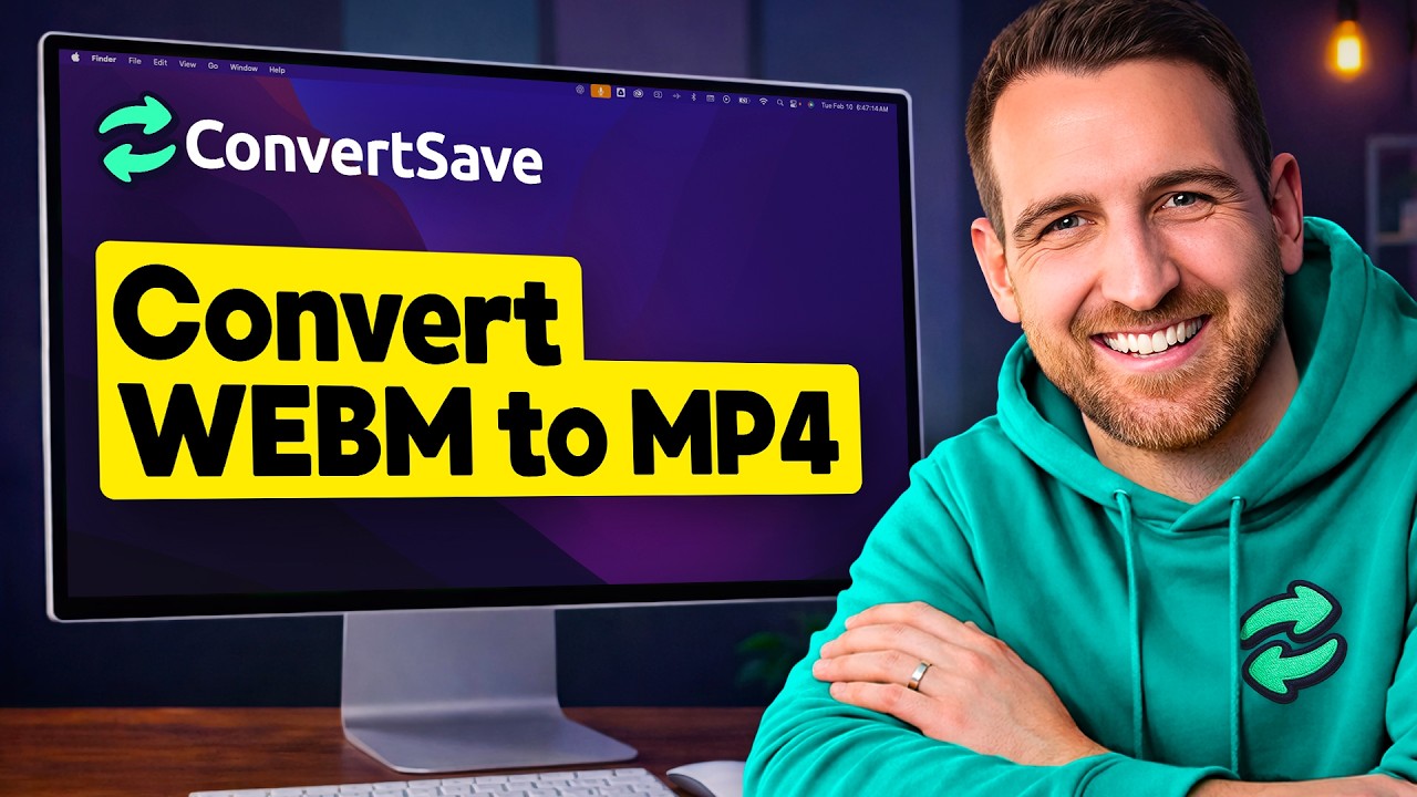 How to Convert WEBM to MP4