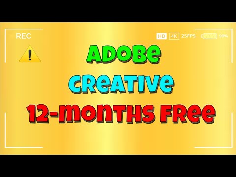 🔥Adobe Creative Cloud 12 Months Completely Free! (No Cracks, No Pirating, No Trial) [2025] ✅