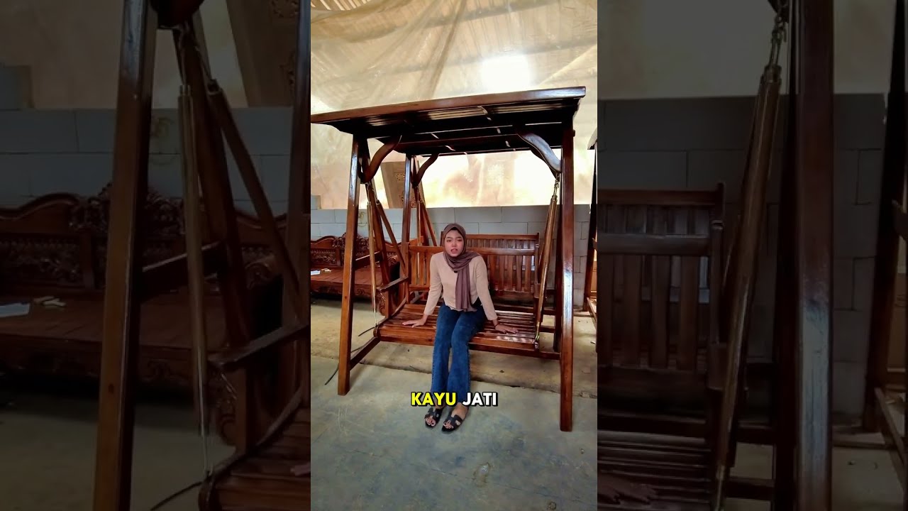 Grosir ayunan kayu jati murah #ayunankayujati #ayunanjati #cod #ayunanteras