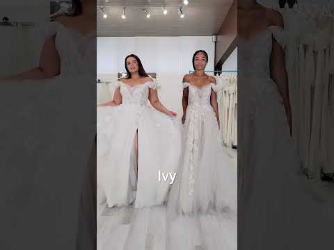 Wedding Dresses on Different Sizes #weddingdressshopping