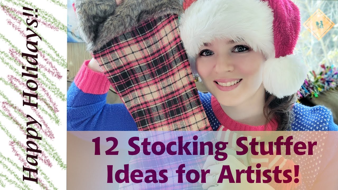 12 Stocking Stuffer Ideas for Artists! 🎅🎨