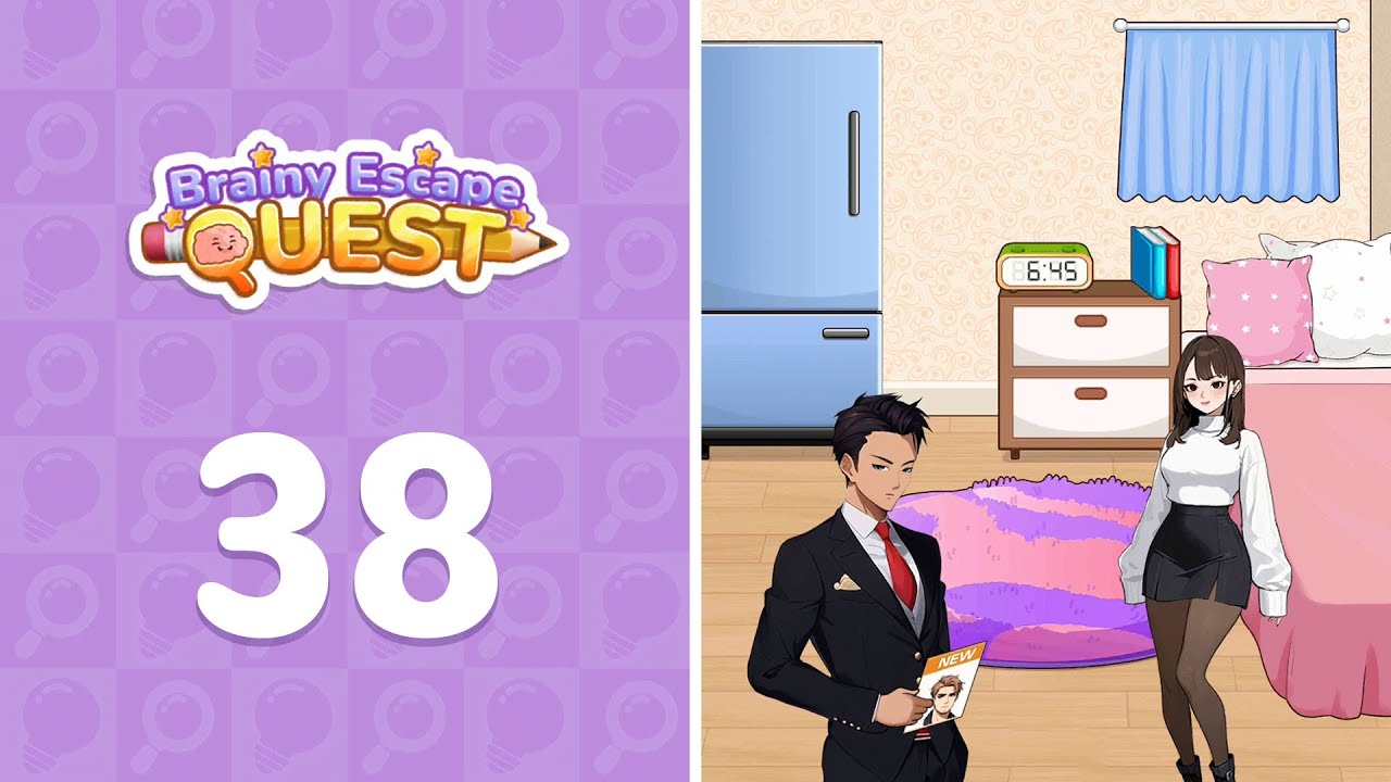 Brainy Escape Quest Level 38 | Every Puzzle Solved! 🎯