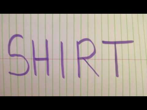 How to pronounce Shirt