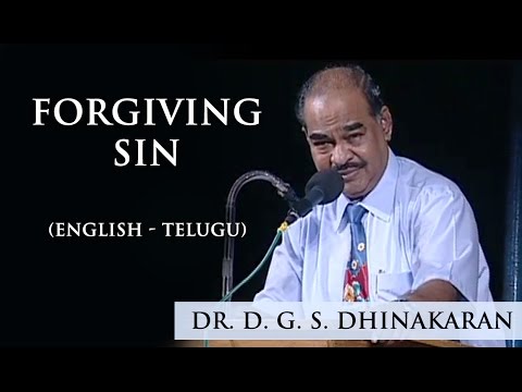 Forgiving Sin (English - Telugu) | Dr. D.G.S. Dhinakaran