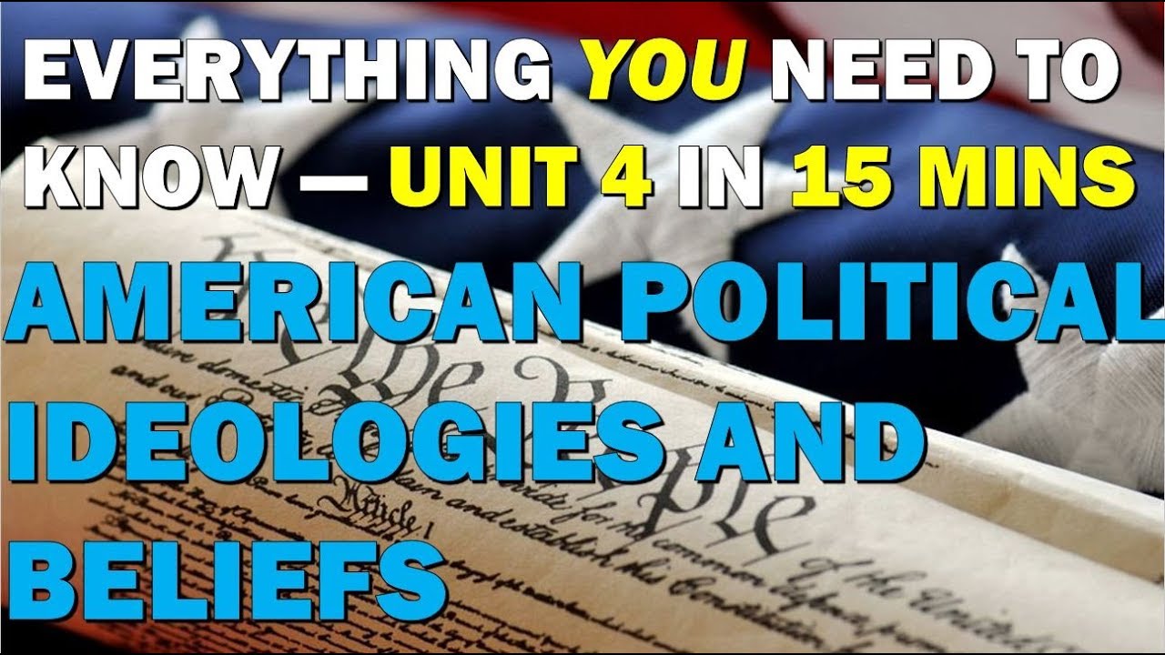Understanding American Political Ideologies and Beliefs: A ...