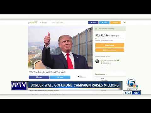 Counter GoFundMe wants to buy 'ladders to get over Trump's wall'