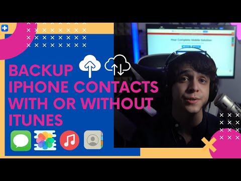 How to Backup iPhone Contacts with or without iTunes