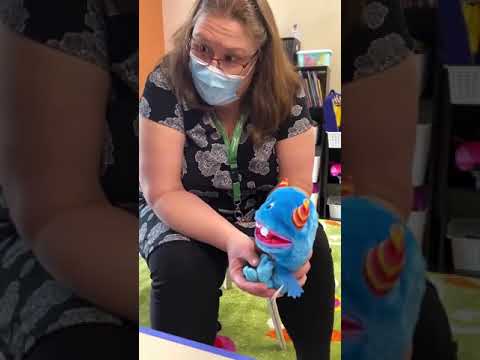 The Very Hungry Worry Monster meets Rose