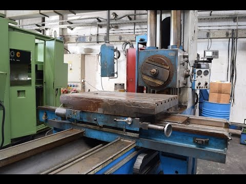 Table type boring Scharmann FB 80 with DRO (SOLD)