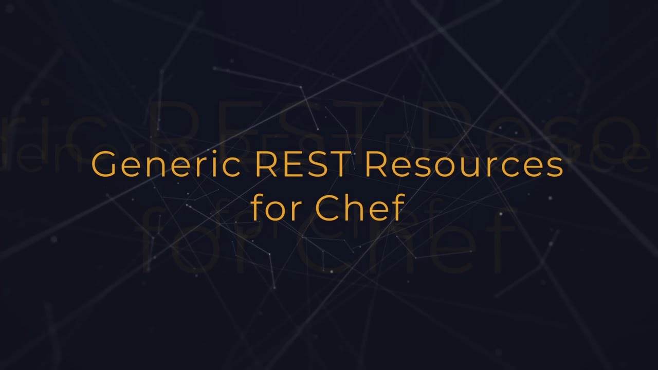 Rest Resources for Chef