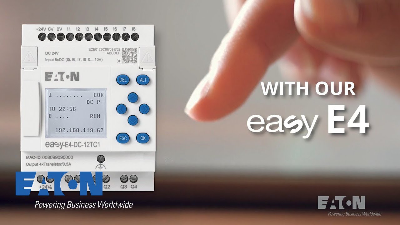 Do you need to control complex systems? It's easy - with our easyE4