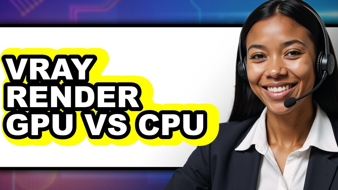 Vray Render GPU vs CPU - 2025 Comparison
