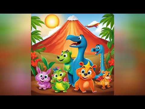 WILL THEY DISCOVER A NEW HOME? The Thrilling Volcano Escape Adventure with Animal Friends kids story